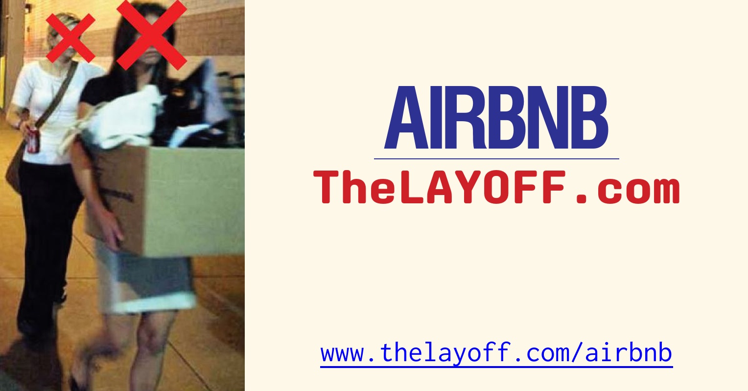 Airbnb Layoffs - TheLayoff.com