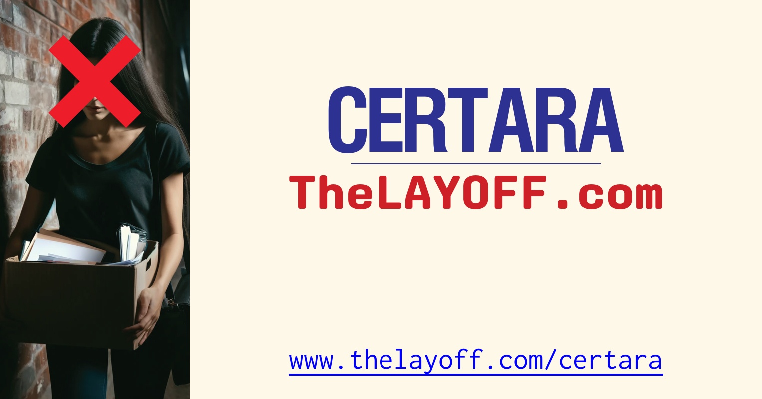 Certara Layoffs - TheLayoff.com