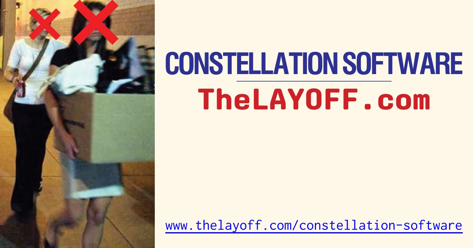 Constellation Software Inc. Layoffs - TheLayoff.com