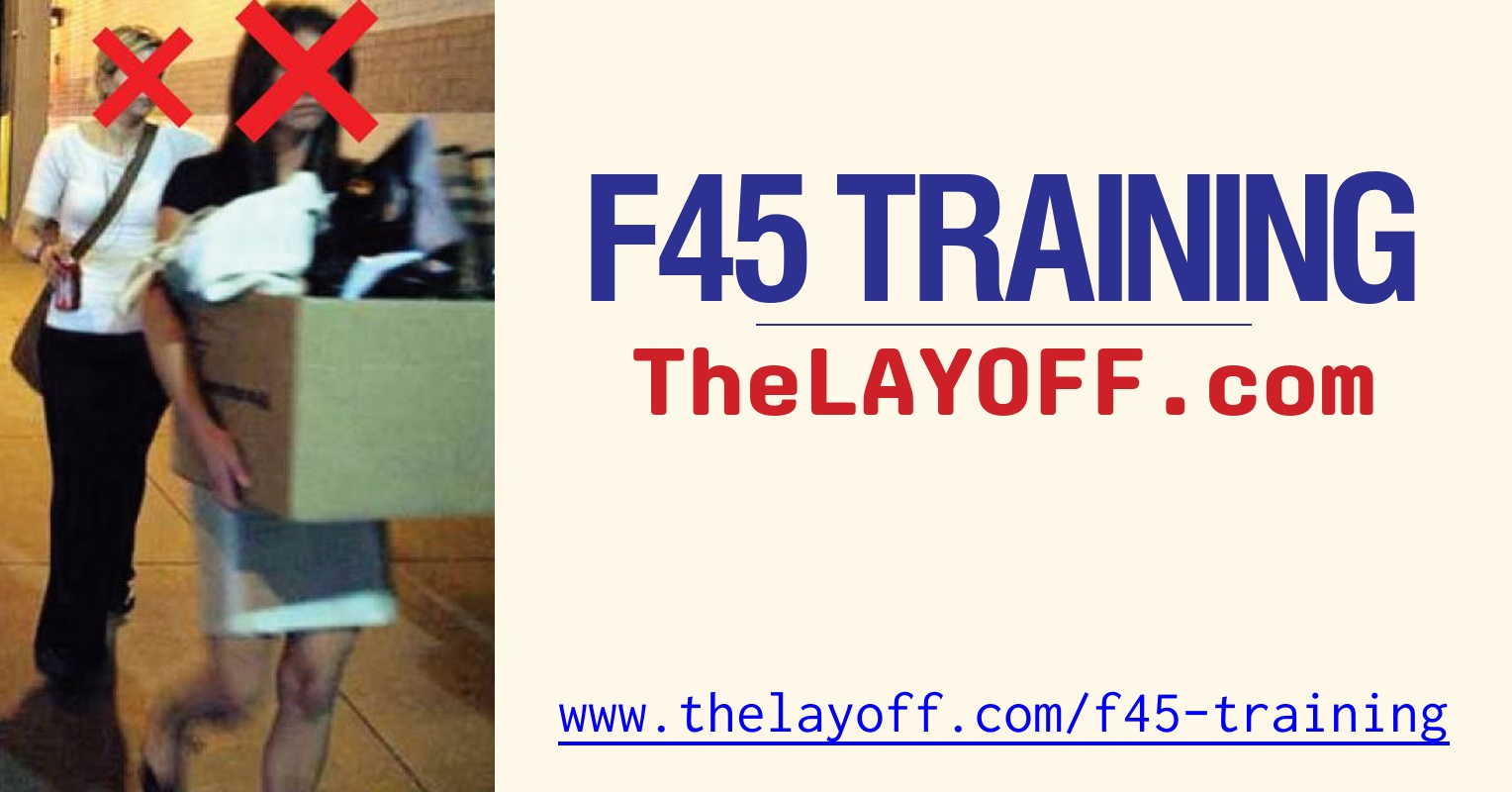 F45 Training Layoffs - TheLayoff.com