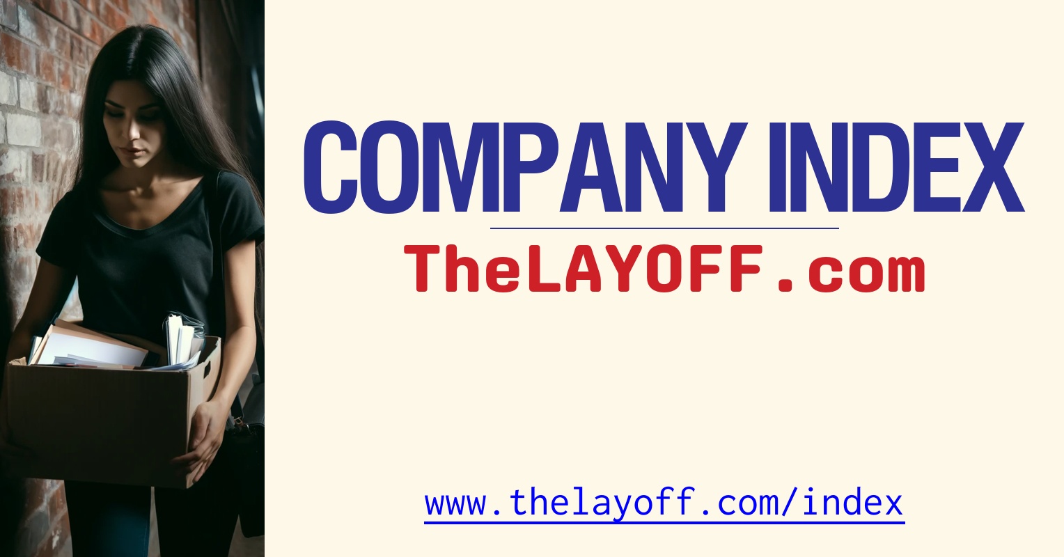 Company Index TheLayoff.com