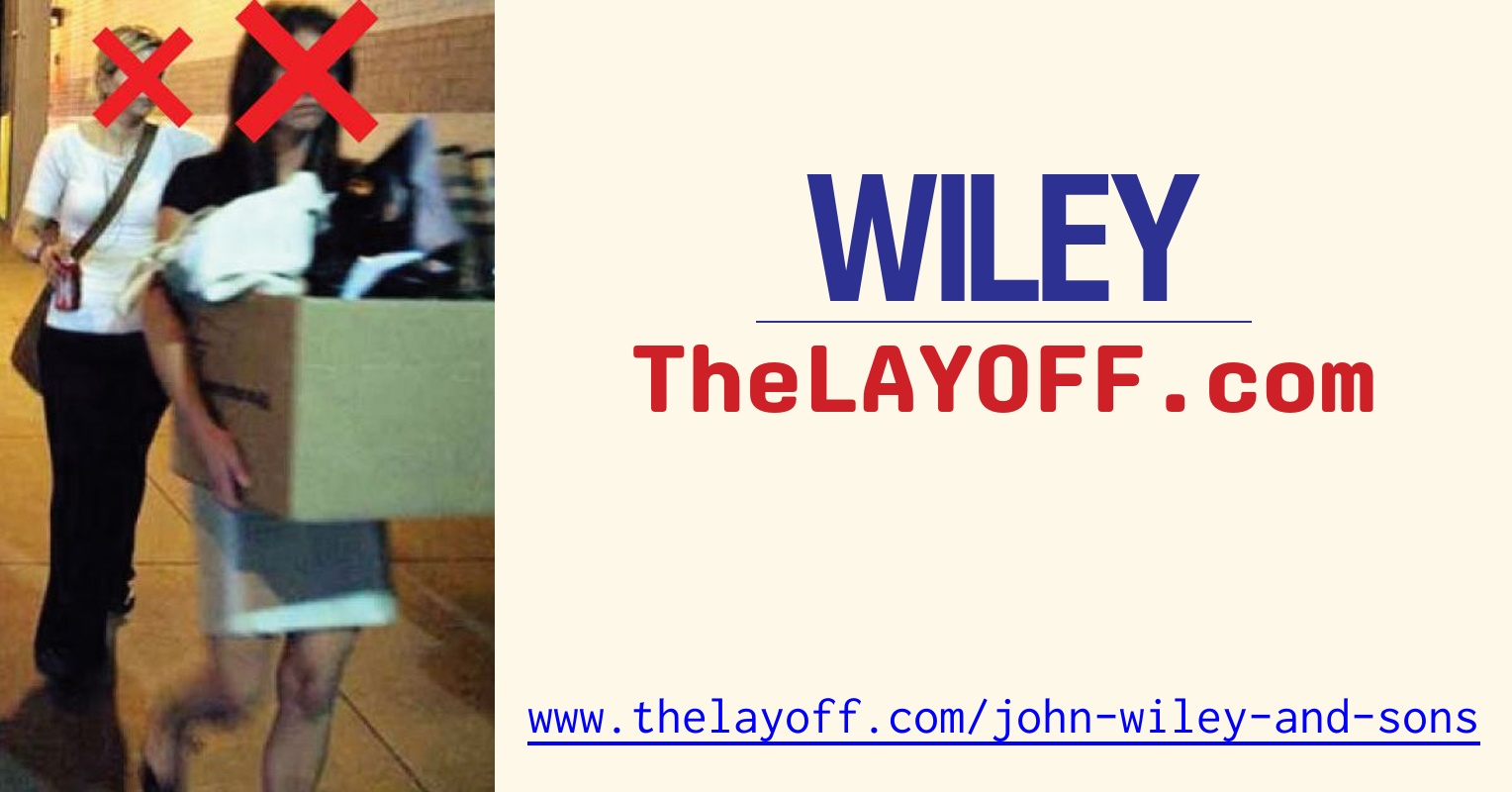 Wiley Layoffs - TheLayoff.com