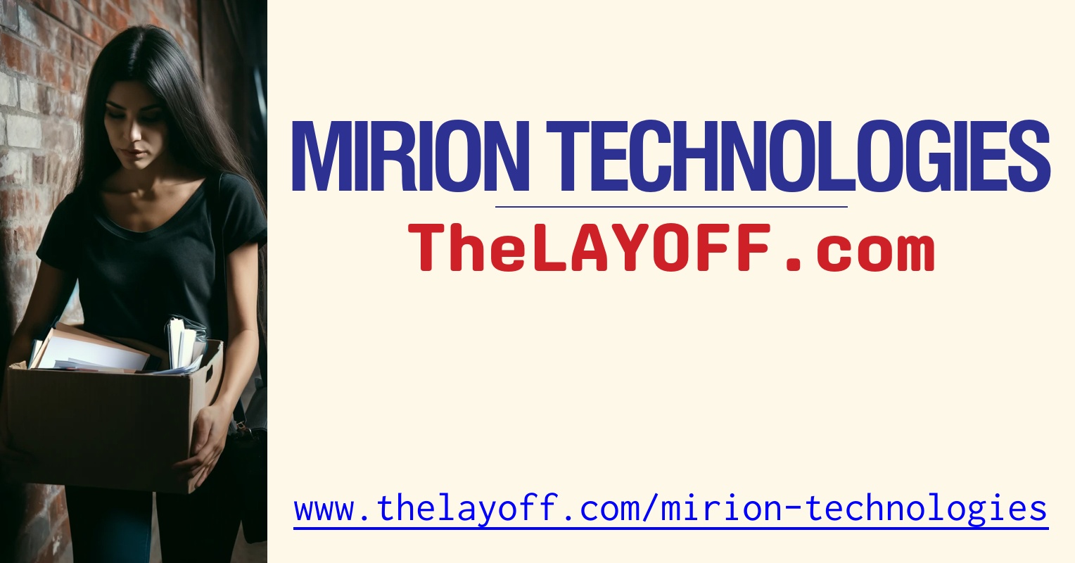 Mirion Technologies Layoffs - TheLayoff.com