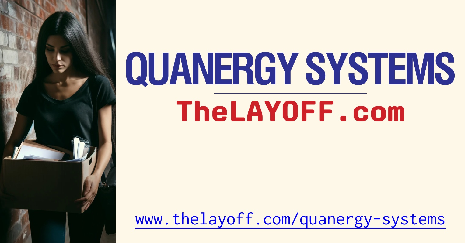Quanergy Systems Layoffs - TheLayoff.com