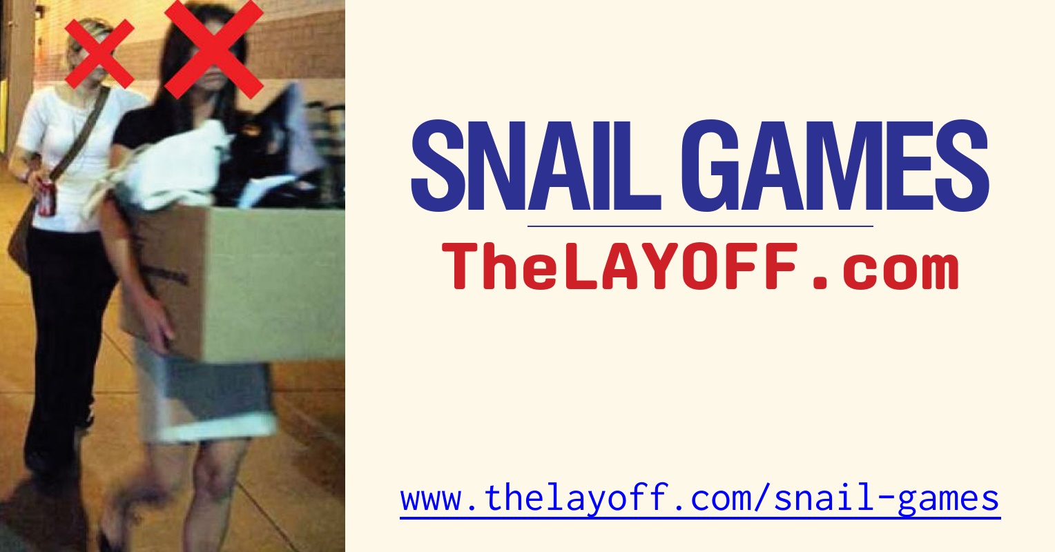 Snail Games Layoffs - TheLayoff.com