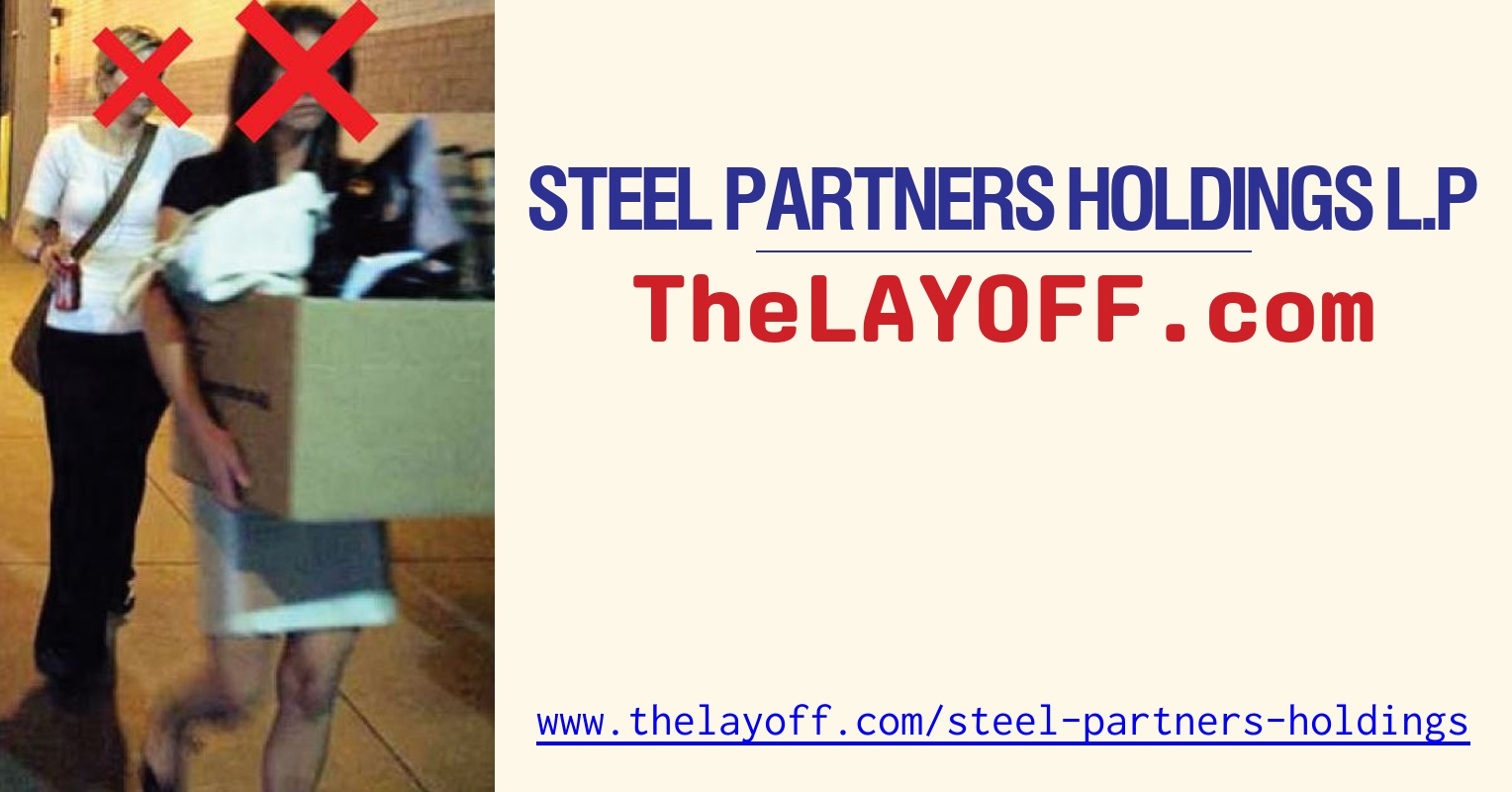 Steel Partners Holdings L.P. Layoffs - TheLayoff.com