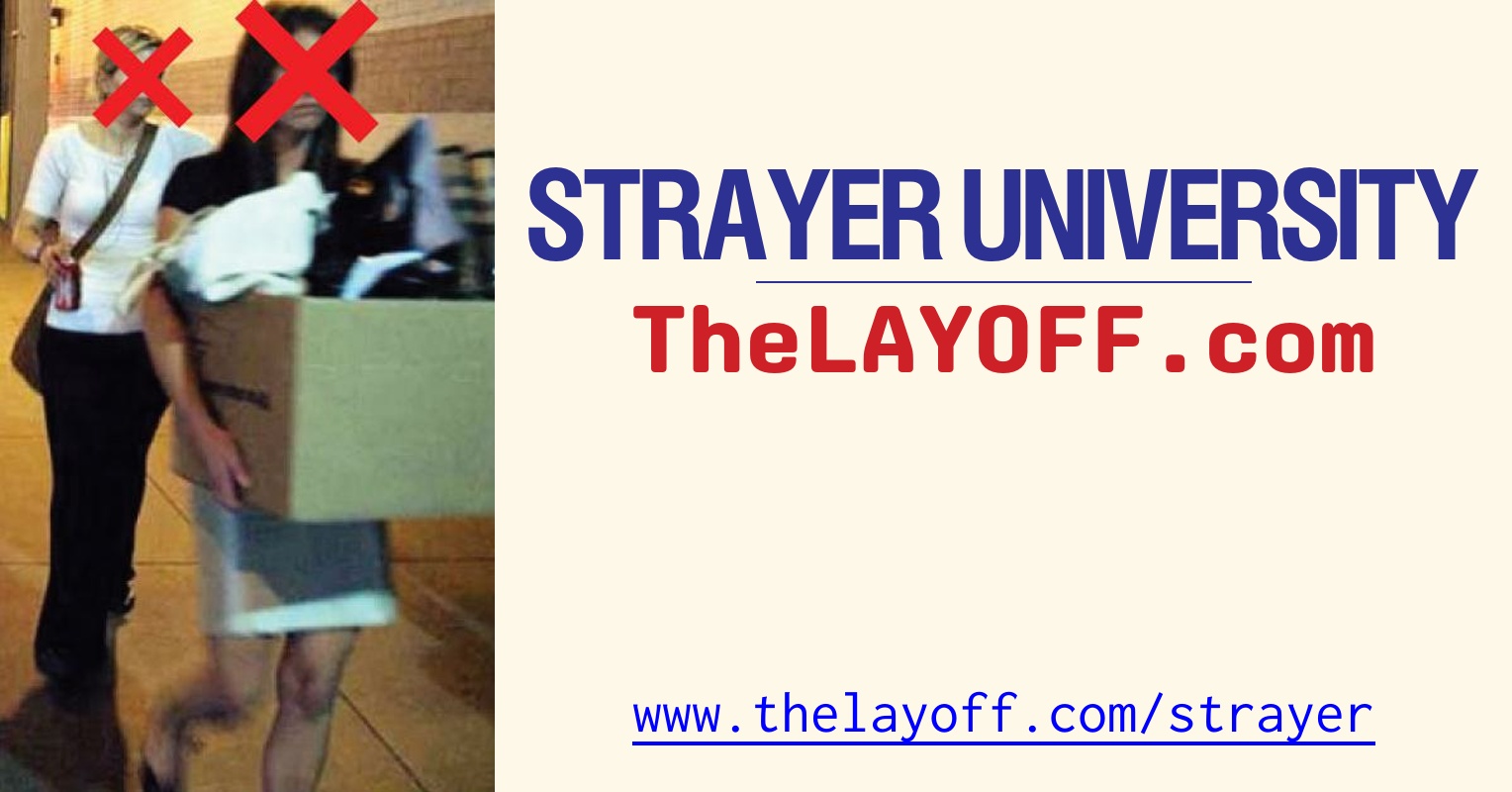 Strayer University Layoffs - TheLayoff.com