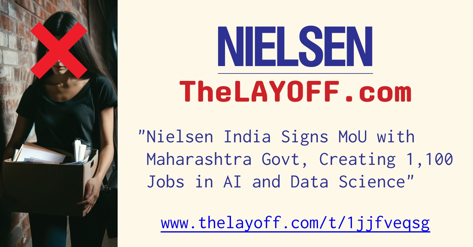 Nielsen India Signs MoU with Maharashtra Govt, Creating 1,100 Jobs in AI and Data Science - post ...
