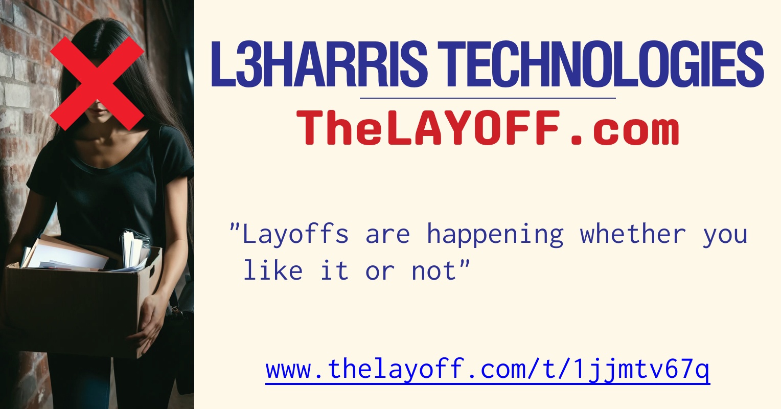 Layoffs are happening whether you like it or not - post regarding ...