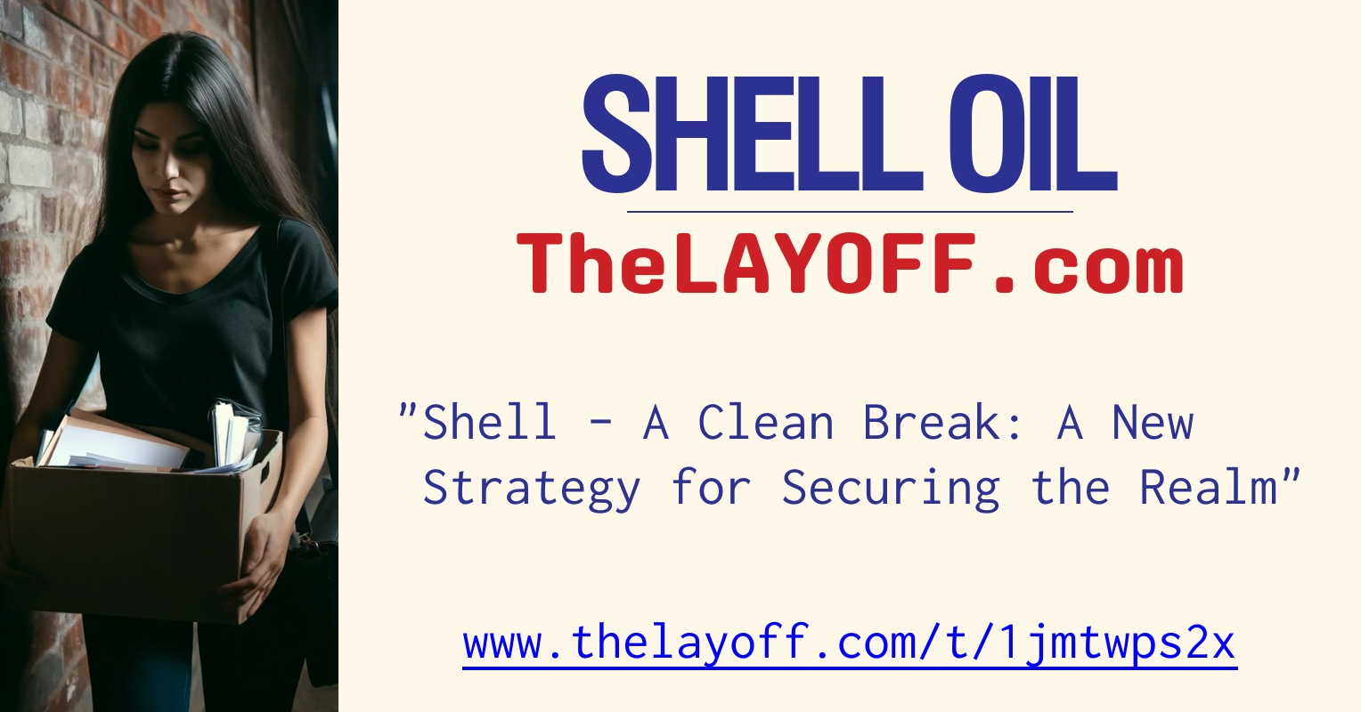 Shell - A Clean Break: A New Strategy for Securing the Realm - post ...