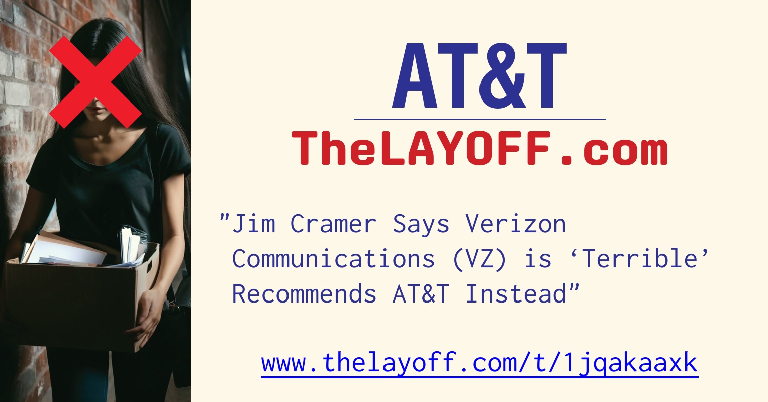 Jim Cramer Says Verizon Communications (VZ) is ‘Terrible’ – Recommends AT&T Instead - post ...