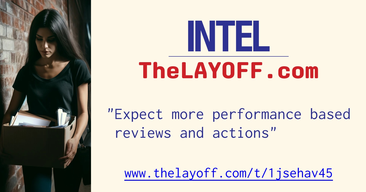 Expect more performance based reviews and actions - post regarding ...