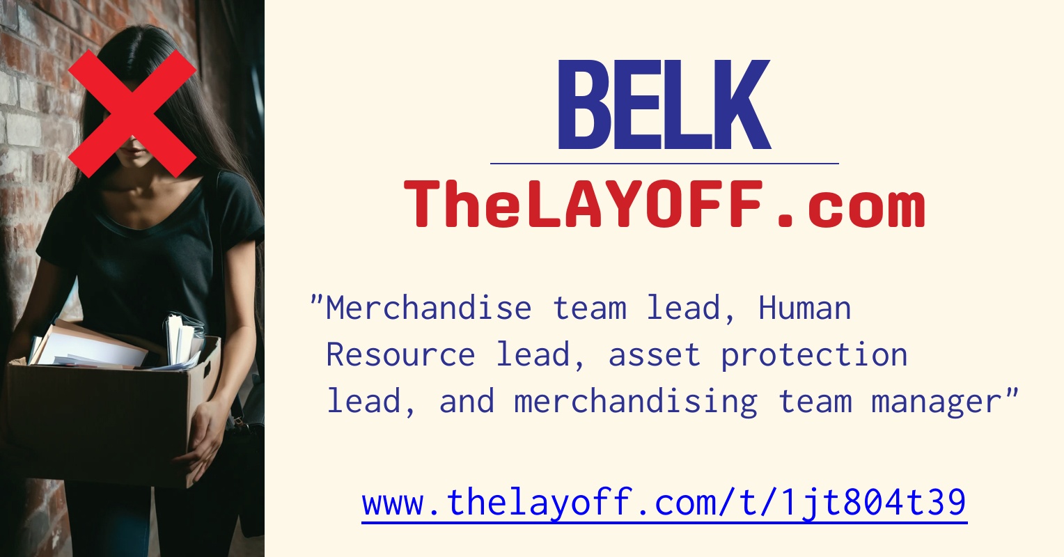 Merchandise team lead, Human Resource lead, asset protection lead, and ...