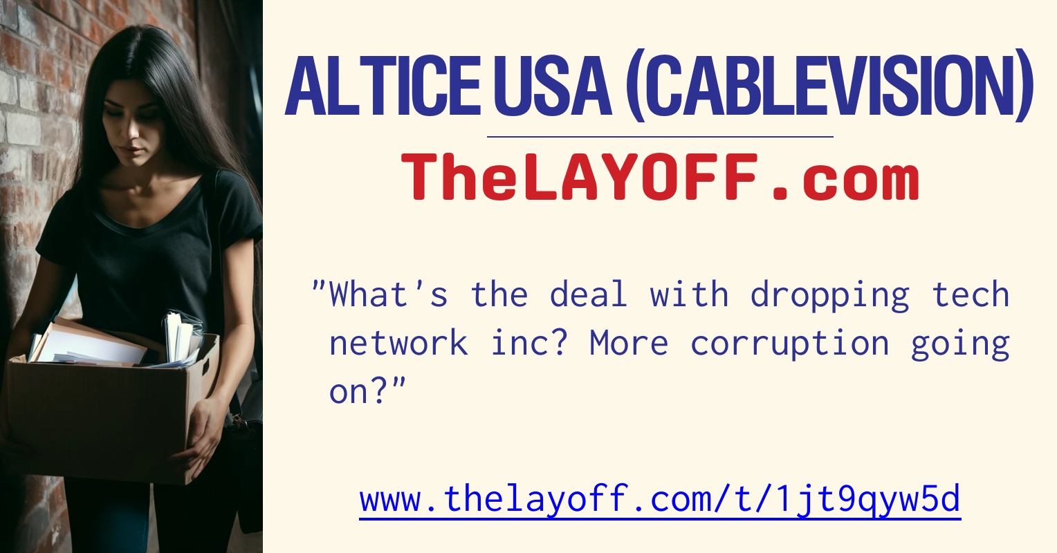 What's the deal with dropping tech network inc? More corruption going ...