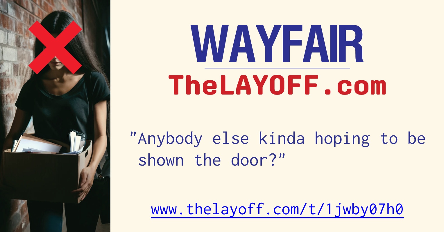 Anybody else kinda hoping to be shown the door? - post regarding ...