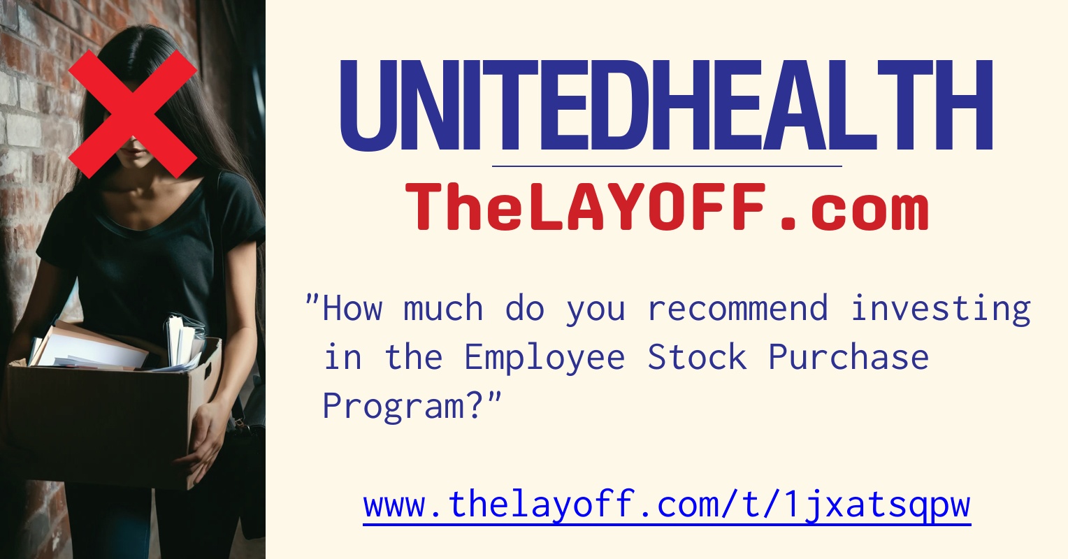 How much do you recommend investing in the Employee Stock Purchase Program? - post regarding ...