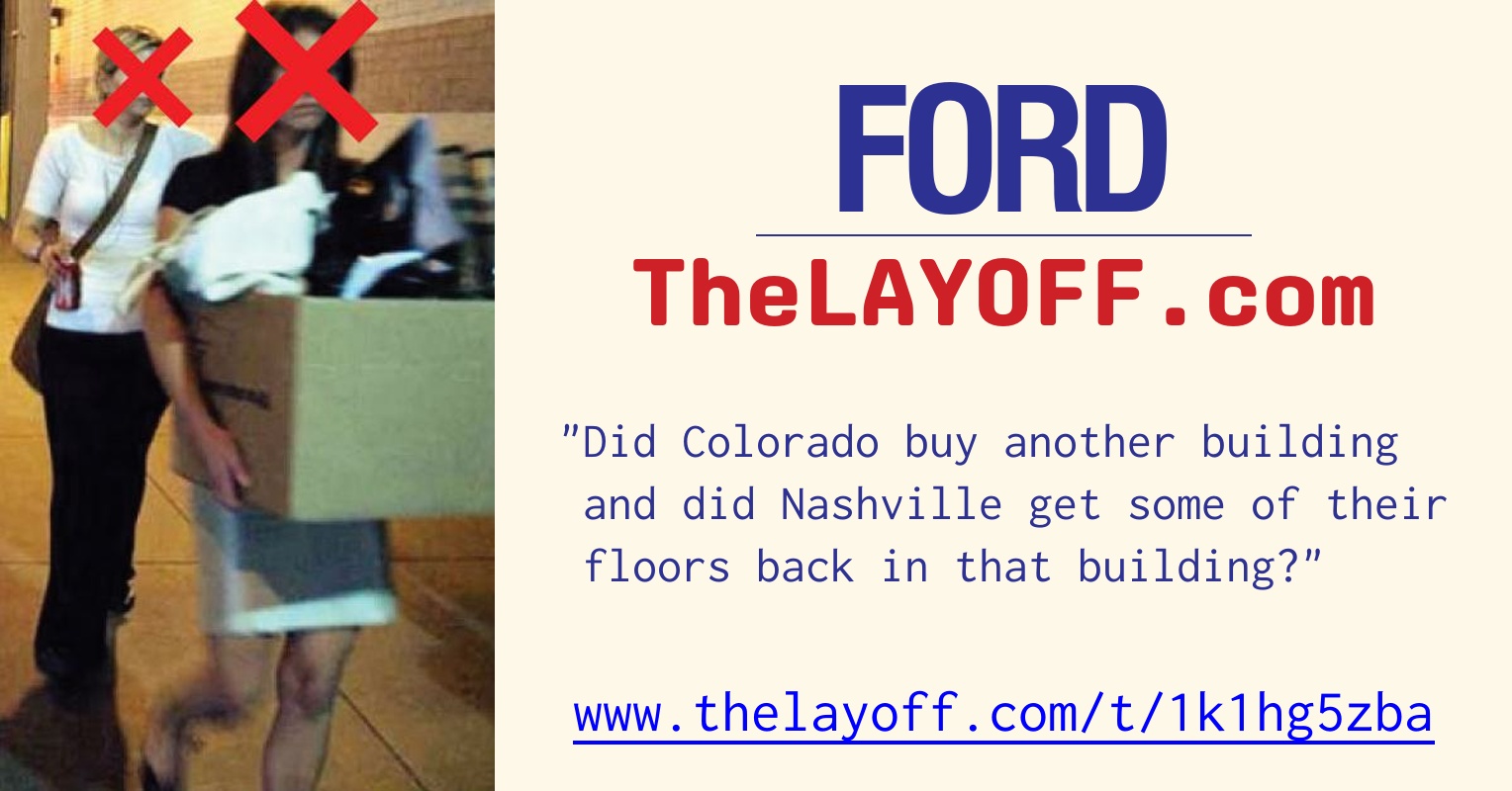 Did Colorado buy another building and did Nashville get some of their ...