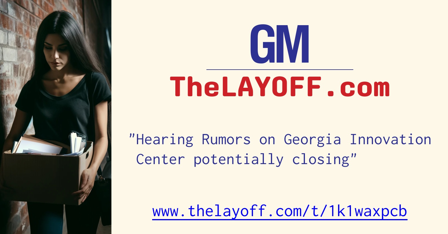 Hearing Rumors on Georgia Innovation Center potentially closing - post ...