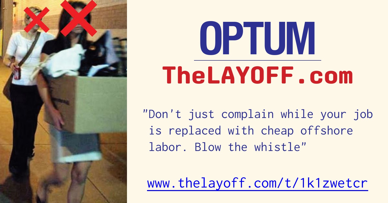 Don't just complain while your job is replaced with cheap offshore labor. Blow the whistle ...