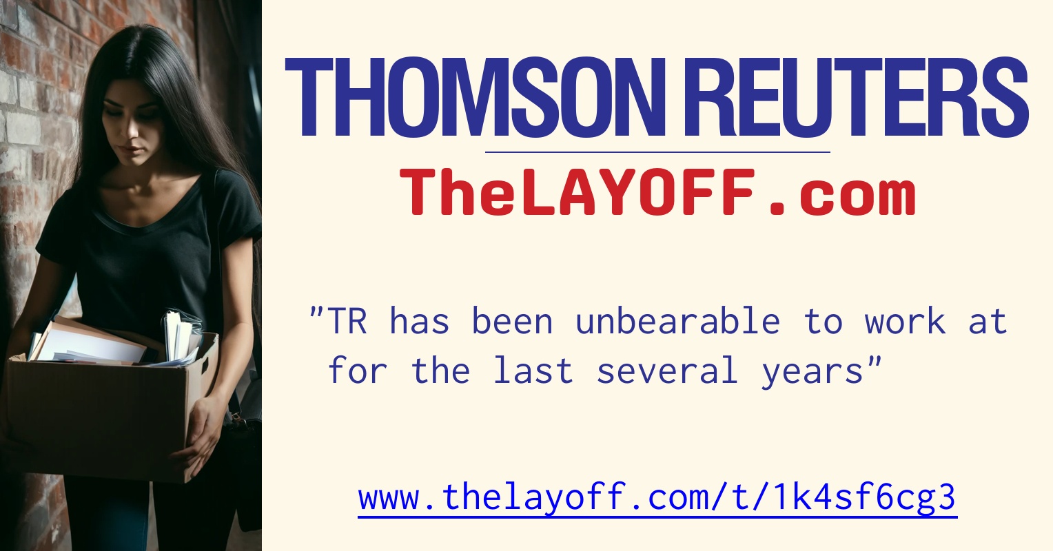 TR has been unbearable to work at for the last several years - post ...