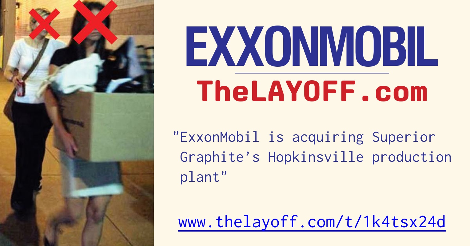 ExxonMobil is acquiring Superior Graphite’s Hopkinsville production ...