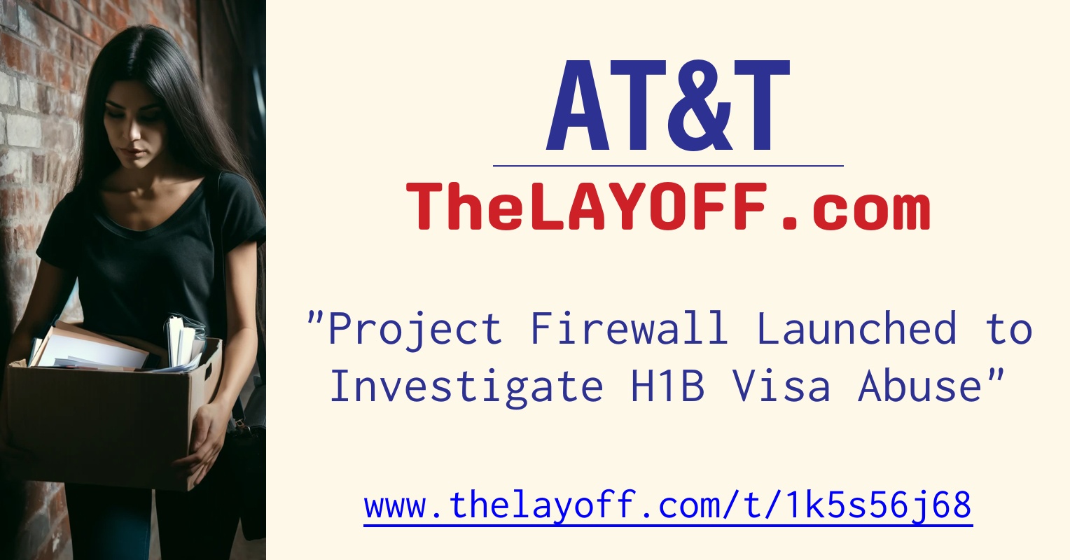 Project Firewall Launched to Investigate H1B Visa Abuse - post ...