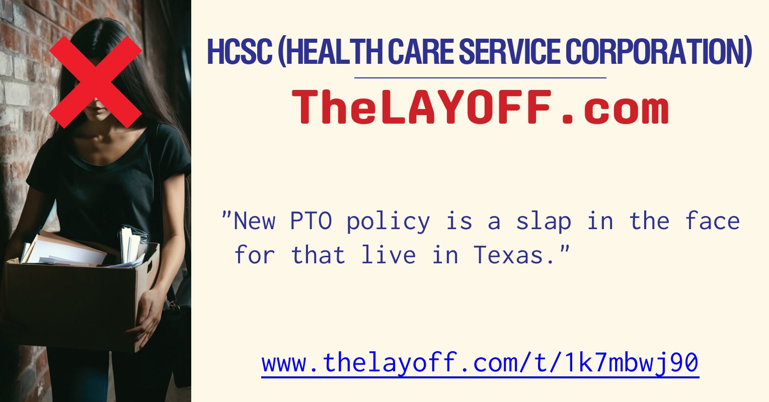 New PTO policy is a slap in the face for that live in Texas. - post ...