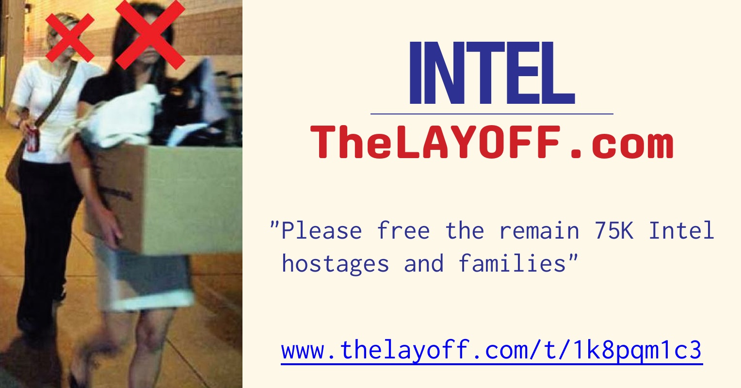 Please free the remain 75K Intel hostages and families - post regarding ...