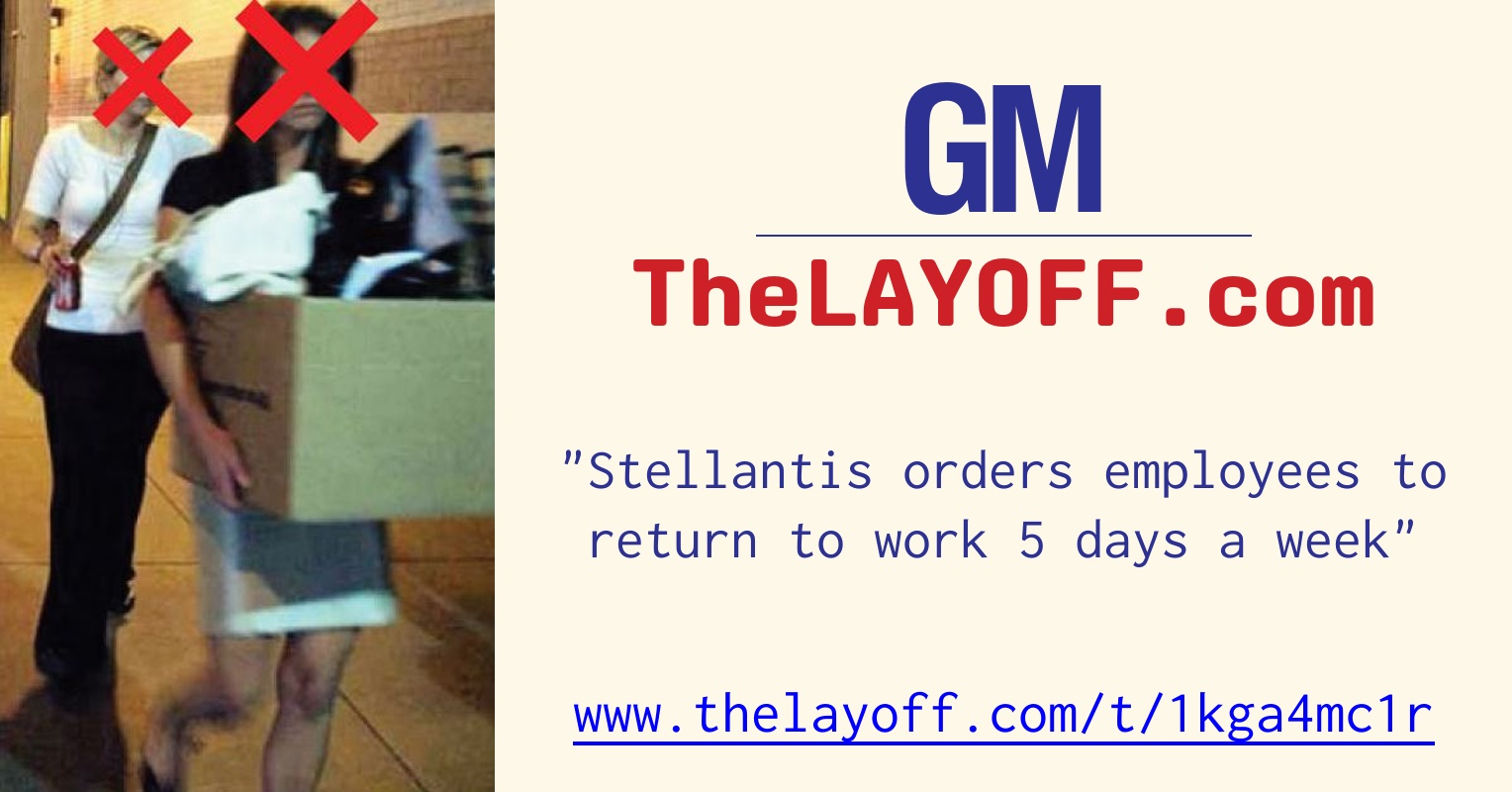 Stellantis orders employees to return to work 5 days a week - post ...