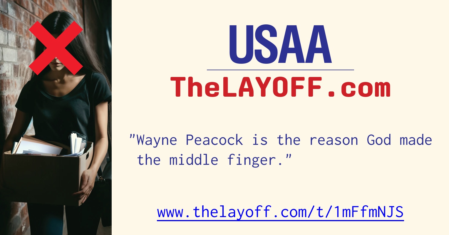 Wayne Peacock is the reason God made the middle finger. - post ...