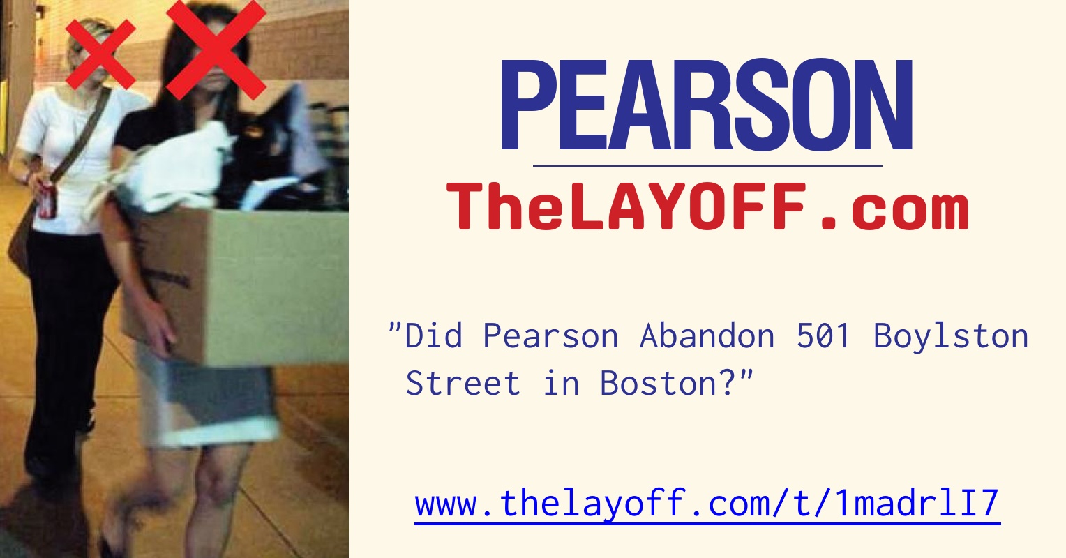 Did Pearson Abandon 501 Boylston Street in Boston? - post regarding ...