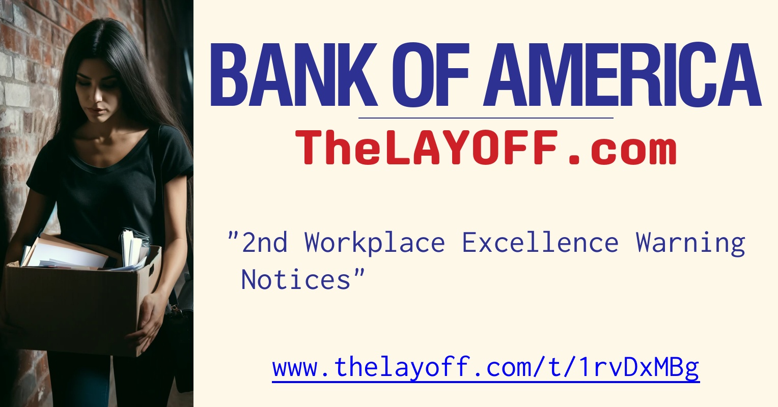 2nd Workplace Excellence Warning Notices - post regarding Bank of ...