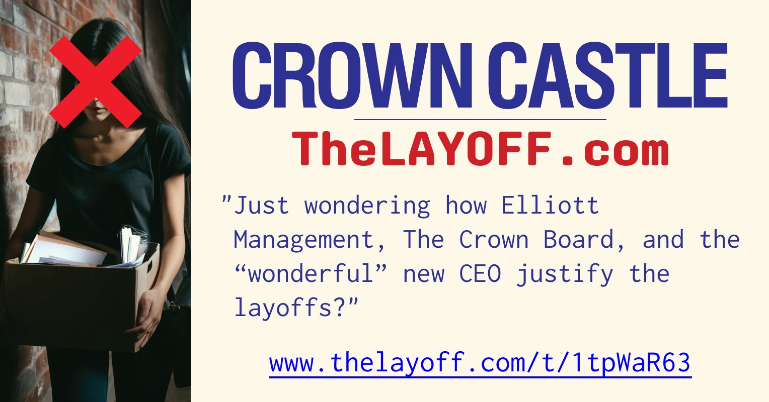Just wondering how Elliott Management, The Crown Board, and the ...