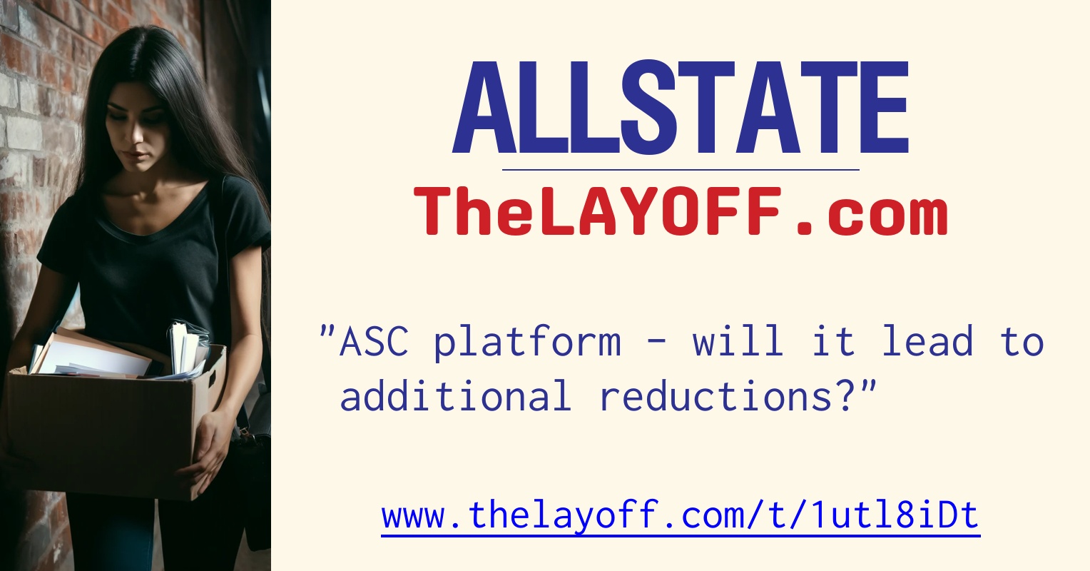 ASC platform - will it lead to additional reductions? - post regarding ...