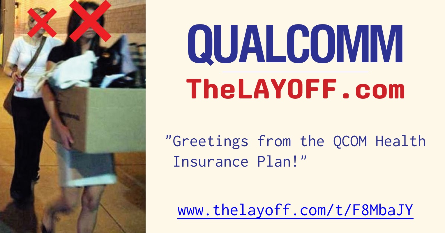 Greetings from the QCOM Health Insurance Plan! - post regarding ...