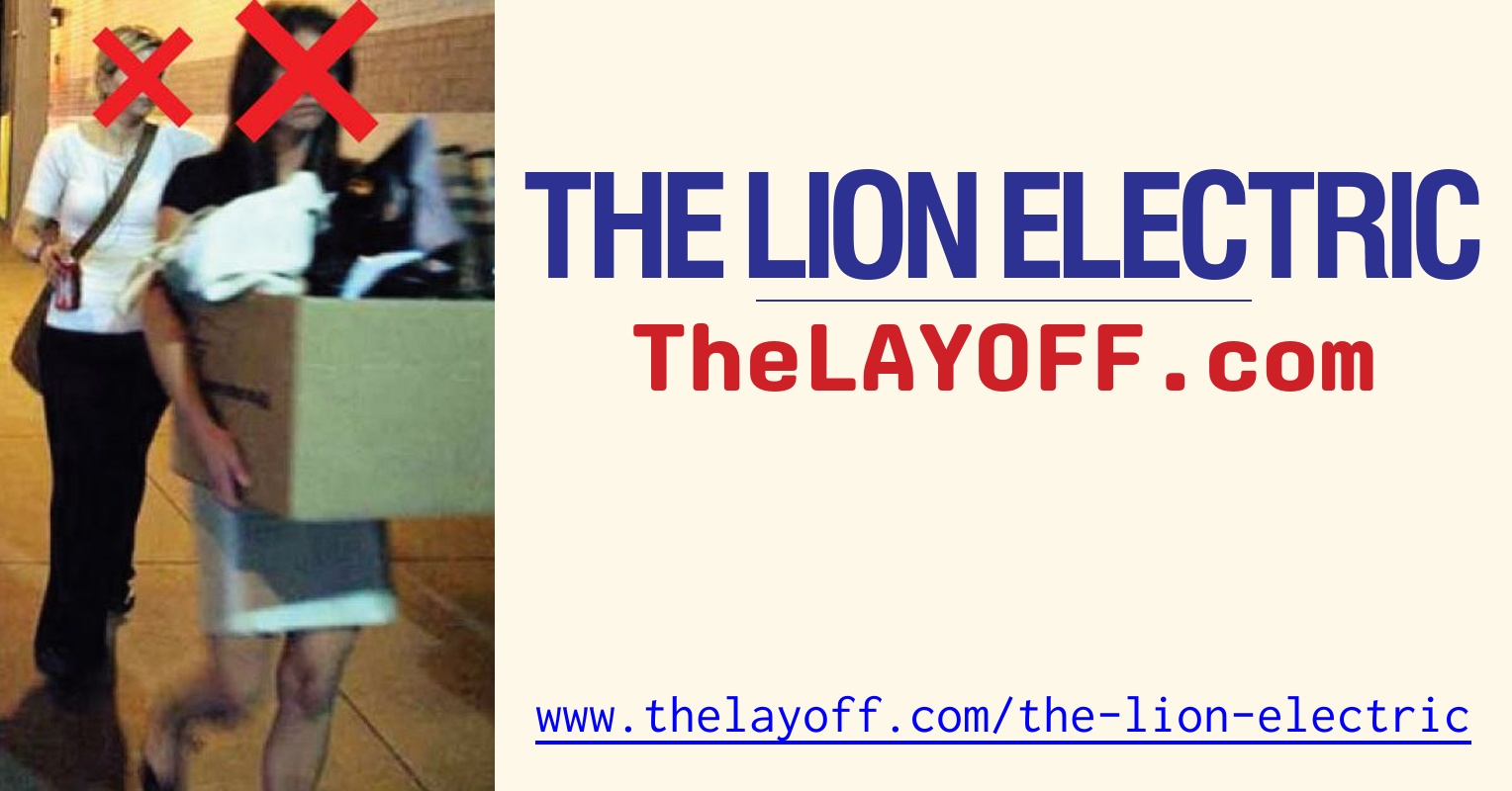 The Lion Electric Layoffs - TheLayoff.com