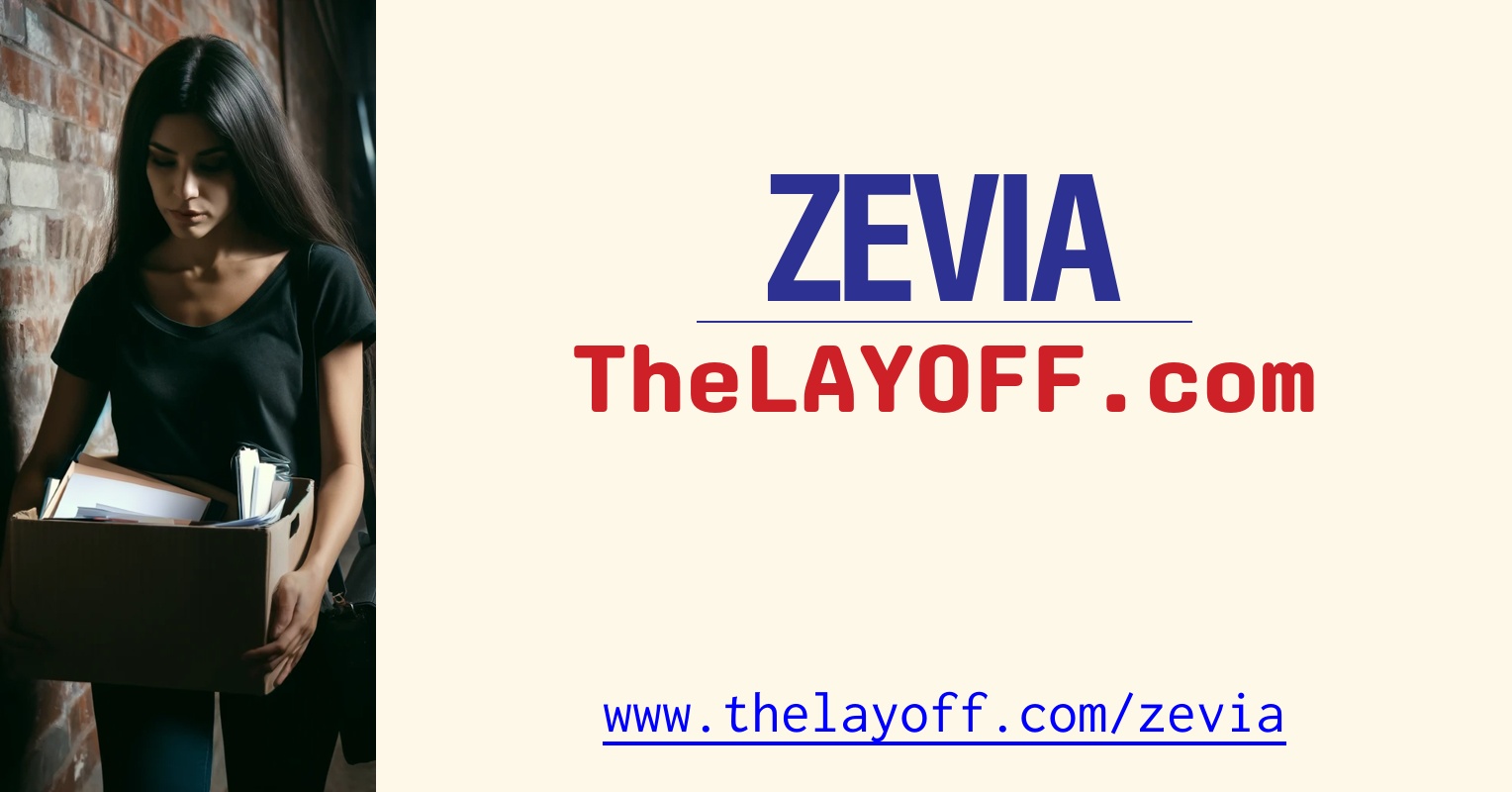 Zevia Layoffs - TheLayoff.com